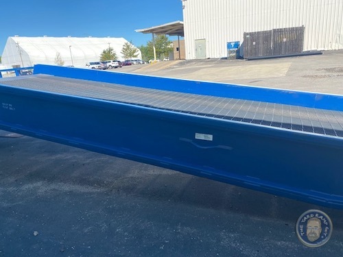 Missouri Mobile Steel Yard Ramp with Platform | Yard Ramp Guy