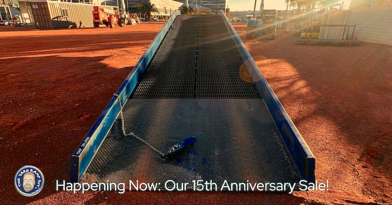 Stationary Steel Dock Ramp 30ft Long in Ohio | Shop Big Selection of ...